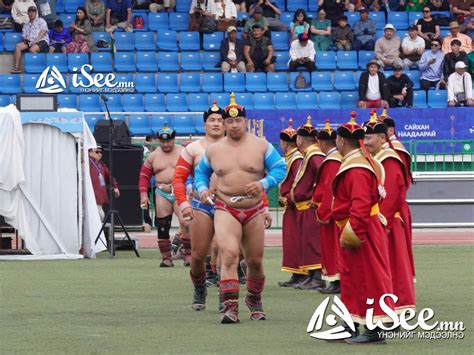 Үндэсний их баяр наадмын Хүчит бөхийн барилдааны долоогийн даваа эхэллээ Isee Mn