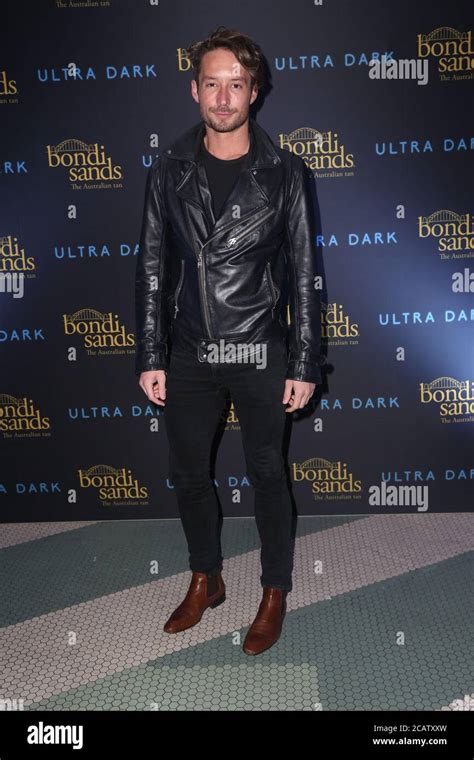 Simon Hancock Attends The Bondi Sands Tan Ultra Dark Tan Launch At