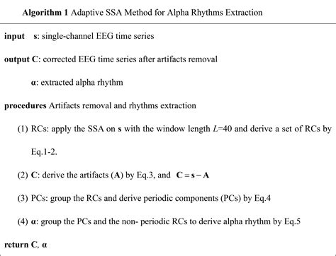 An Adaptive Singular Spectrum Analysis Method For Extracting Brain Rhythms Of