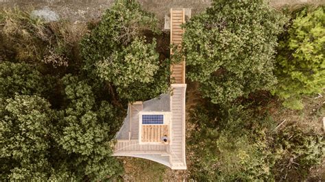 Flora Is A Mass Timber Research Pavilion In Barcelonas Forest Canopy