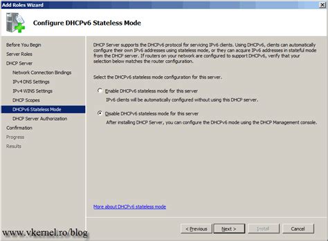 how to install and configure a windows server 2008 r2 dhcp server