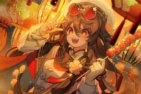 Hu Tao And Hu Tao Genshin Impact Drawn By Ai Xiao Meng Danbooru