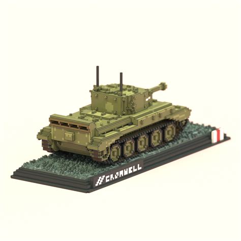 Nick Francis Voxel Tank Cruiser Mk Viii Cromwell A27m