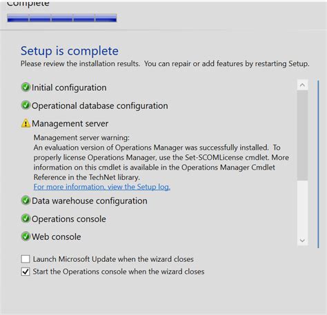 scom 2016 server installation on windows server 2016 why azure
