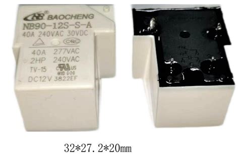 China 40 Ampere Arc Extinction Power Relay Suppliers Manufacturers