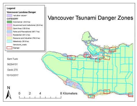 Vancouver Flood Risk Analysis Identifying Tsunami Danger Areas Sam Tuck