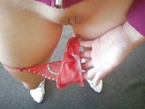 Used Panties Slutwear Checked Pic