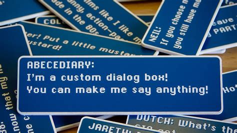 Turn Your Fridge Into An Rpg With Custom Dialogue Box Magnets