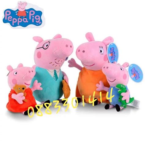 Пепа Пиг плюшени играчки Играчки София Любимите герои на всички деца Пепа Джордж
