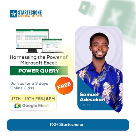 Samuel Adesokan On Linkedin Powerquery Excelautomation