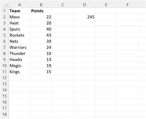 VBA Comment Additionner Les Valeurs Dans Une Plage Statorials