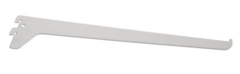 Rubbermaid Single Track System Bracket 12 White Upright Bracket Sh Decoreano