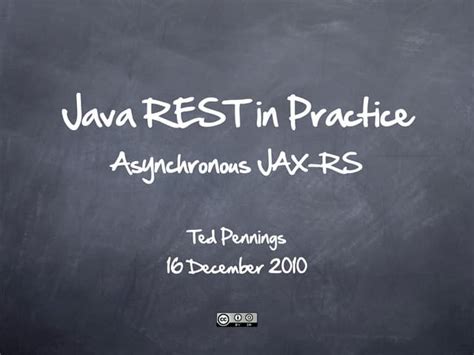 Introduction To Rest And Jax Rs Ppt
