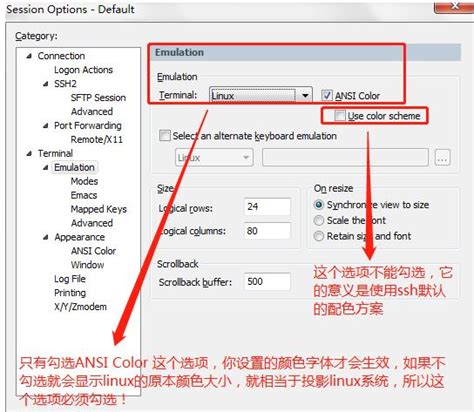 Securecrt怎么设置背景颜色和字体大小 美国主机侦探