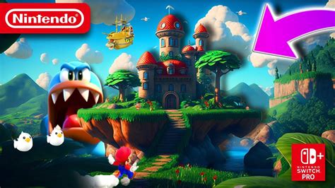 Huge New 3d Mario Game Releasing As A Launch Title Next Year Youtube