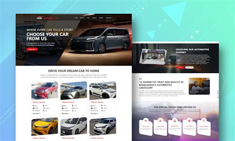create wordpress landing page design or single page website by