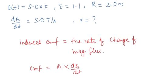 Solved 3 For A Long Ideal Solenoid Having A Circular Cross Section The Magnetic Field