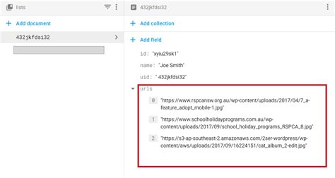 Angular How To Return An Array From Firebase When A Users Id Matches The Document Uid Stack