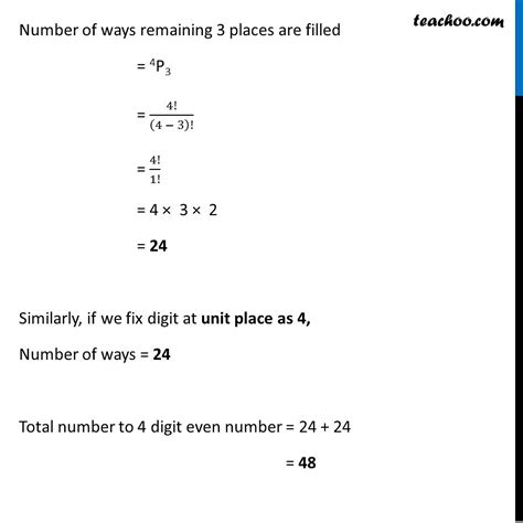 Ex 6 3 4 Find Number Of 4 Digit Numbers That Can Be Formed
