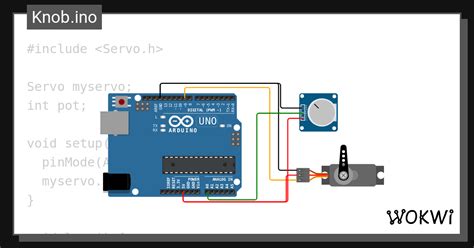 Servo With Pot Wokwi Esp32 Stm32 Arduino Simulator
