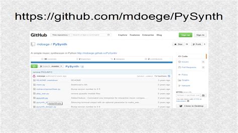 Audio Programming In Python 2 Creating Audio With Pysynth