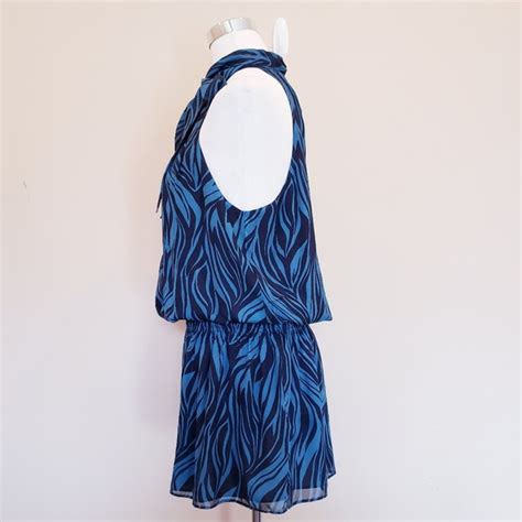 Ramy Brook Dresses Ramy Brook Lori Print Silk Sleeveless Mini Dress
