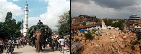 Kathmandus Historic Dharahara Tower Reduced To Rubble Nbc News