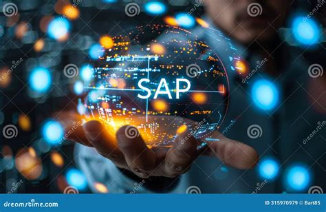It Professional Demonstrates Sap System Capabilities Globally With A Holographic Interface For