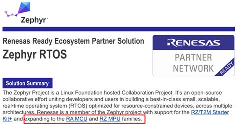 Zephyr Support For The Ra Series Mcus Forum Ra Mcu Renesas Engineering Community