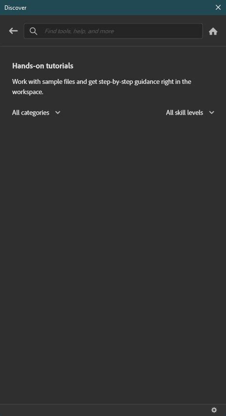Solved Unable To Access Hands On Tutorials In Illustrator Adobe