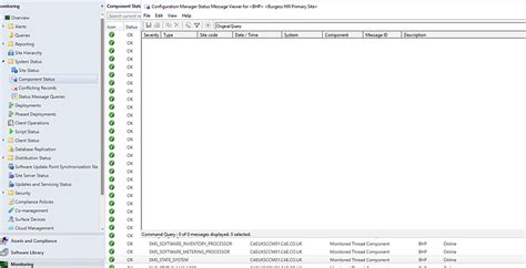 Sccm Component Status Message Is Empty Windows Spiceworks Community