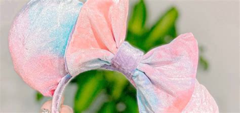 Tie Dye Tuesday Cotton Candy Mickey Ears Disney Fashion Blog