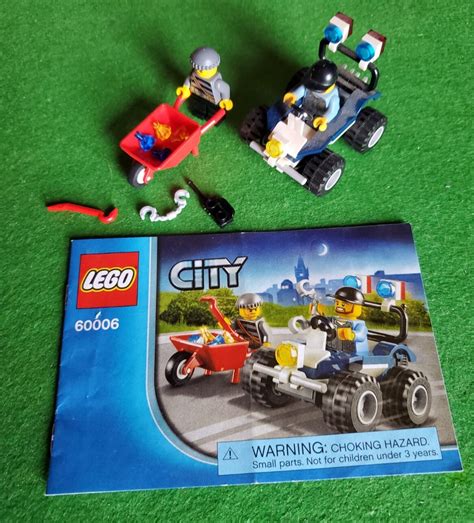 Lego City Police Atv 60006 Complete No Box 673419187961 Ebay