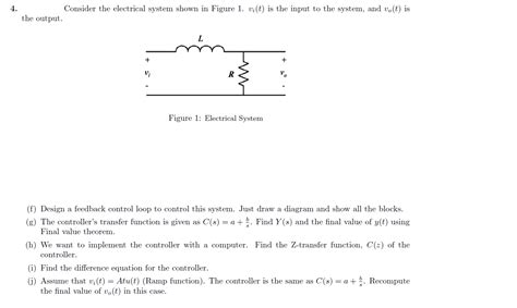 Solved Consider The Electrical System Shown In Figure Chegg Com