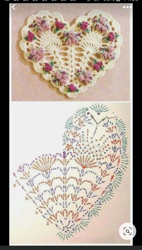 Modern Crochet Table Runner Patterns For Holiday Celebrations Crochet Heart Pattern Free