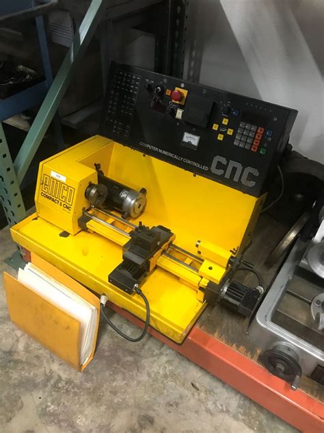 Emco CNC Control 3200 RPM COMPACT 5 CNC BENCH LATHE 5 X 13 2 Axis