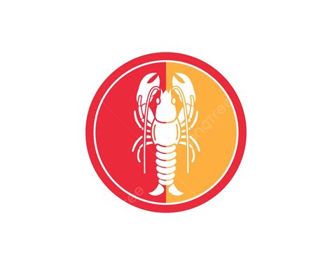 Lobster Illustration Design Template For Bussines Food Isolated Element Vector Food Isolated