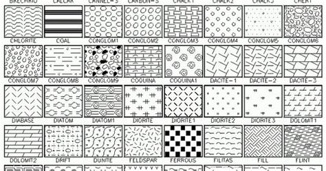 Autocad Hatch Patterns A Library Containing 365 Hatch Patterns Runs In Autocad And Autocad Lt