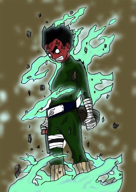 Rock Lee 8 Gates Drawings