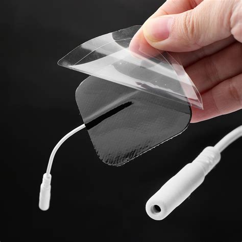 10pcs Tens Electrode Pad Self Adhesive Tens Pulse Massager Physiotherapy Ems Muscle Stimulator