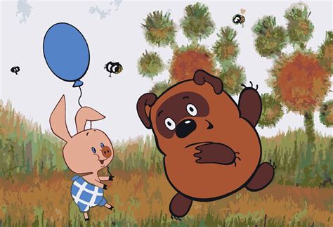 Картинки винни пух и пятачок советские 64 фото