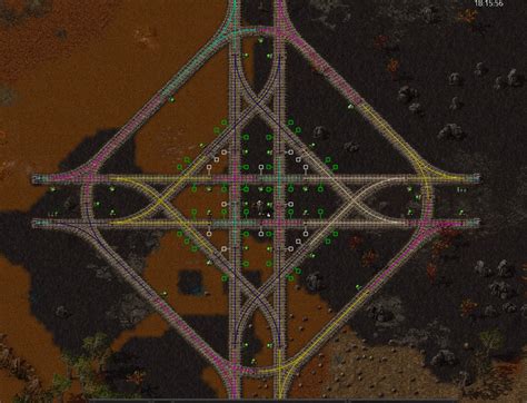 Designing A Junction For City Block Rfactorio Designing A Junction For City Block Rfactorio