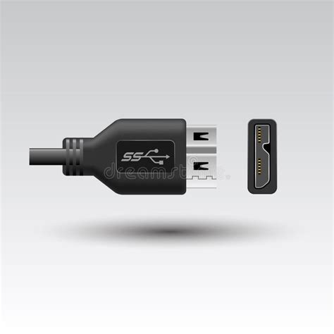 平的在背景的象微usb连接器传染媒介 向量例证 插画 包括有 笔记本 端口 对象 设计 部分 连接 79099003