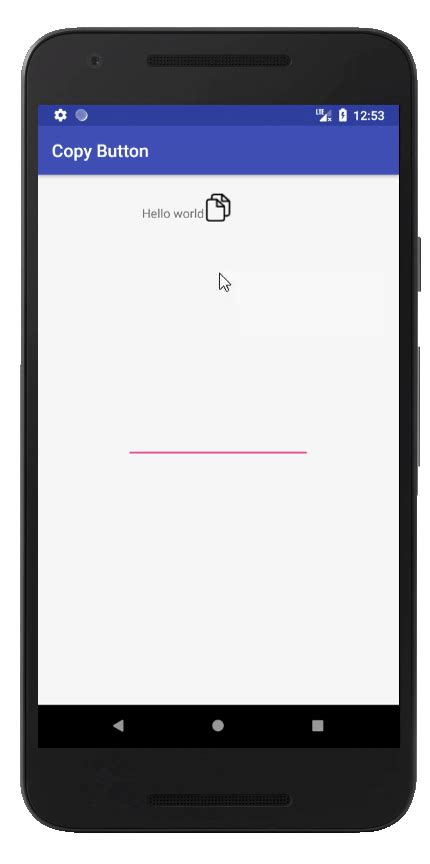 Copy Button Copy Textview Into Anywhere Codekk Androidopen Source Website