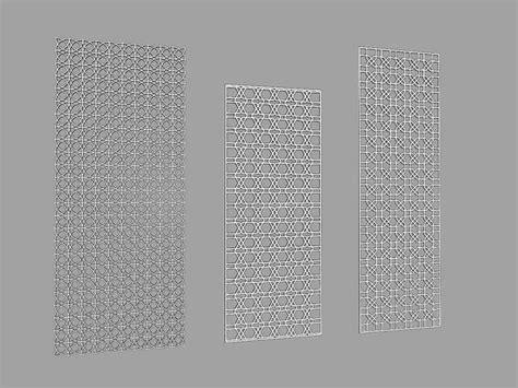 Cnc Panels Free 3d Model Cgtrader