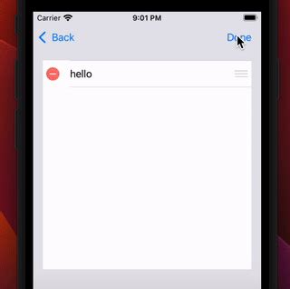 Ios Editing Mode Animation Doesn T Work Well In UICollectionViewListCell With XIB Stack Overflow
