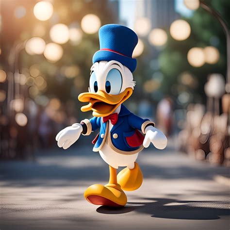 Donald Duck Ai Generated Artwork Nightcafe Creator