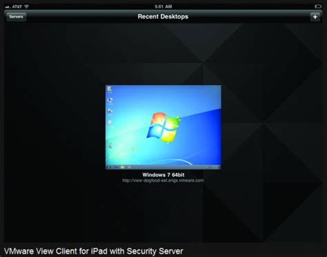 Vmware View Client For Ipad Released Esx Virtualization