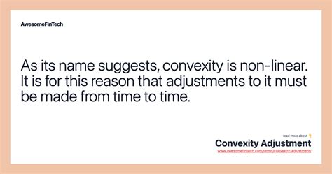 Convexity Adjustment Awesomefintech Blog