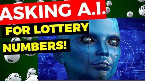 Using Artificial Intelligence For Lottery Numbers Youtube